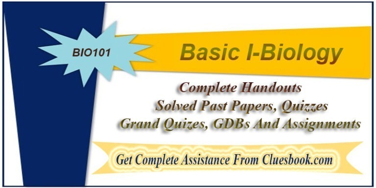 BIO101 Basic I-Biology Complete Handouts